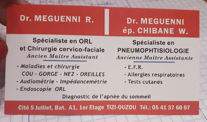 Dr Meguenni ép Chibane W - Adoctor